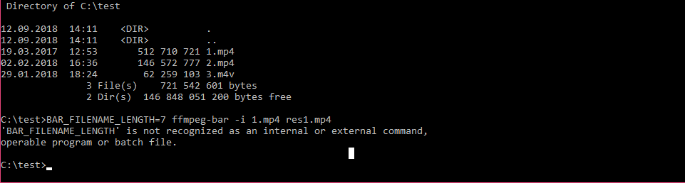 Windows 10 Configuration · Issue #2 · sidneys/ffmpeg-progressbar-cli · GitHub