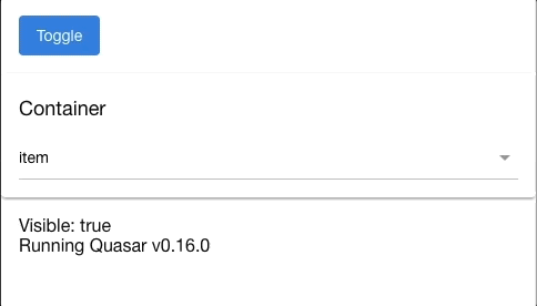 [Bug] QSelect throws an error when container block disappears · Issue #2071 · quasarframework ...