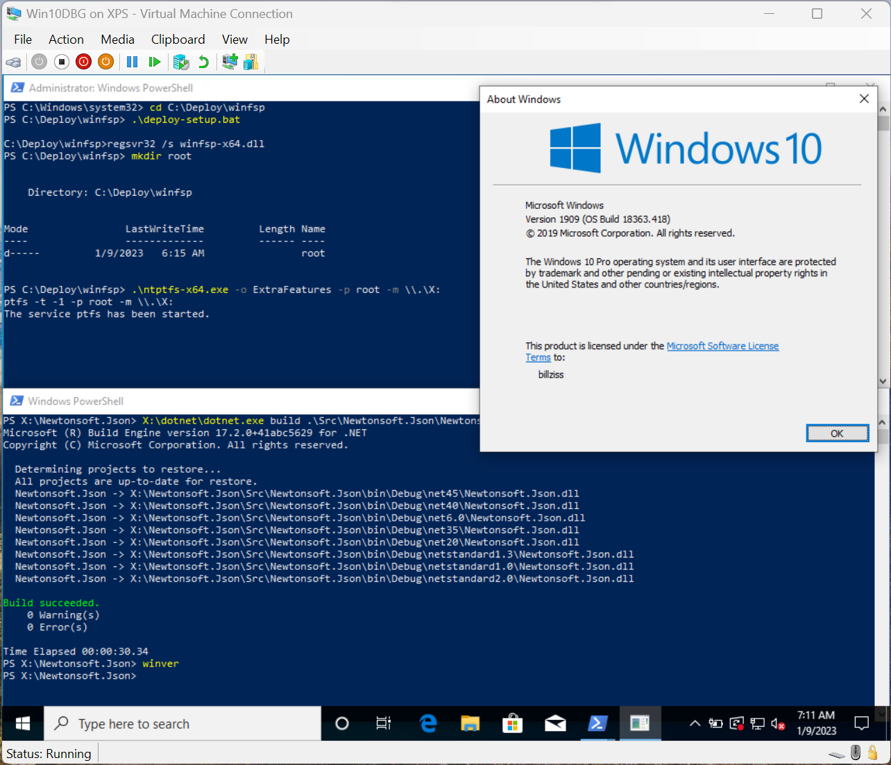 Unable to build .NET projects inside a WinFSP filesystem · Issue #475 · winfsp/winfsp · GitHub