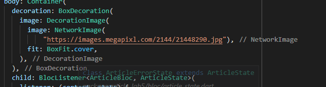 Lab #5 review · Issue #1 · maksymbudzin/article_lab5_flutter · GitHub