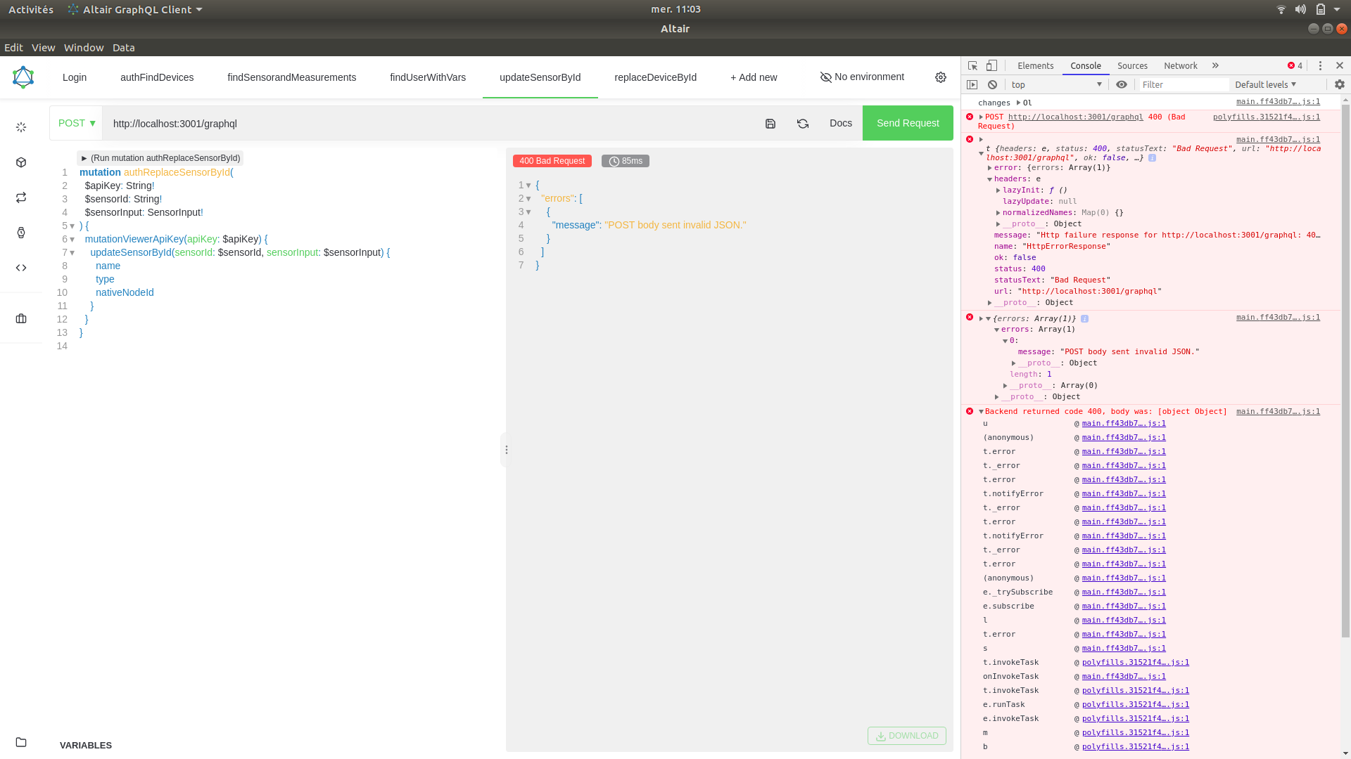 Invalid JSON requestBody in Altair, but working with Curl · Issue #1171 · altair-graphql/altair ...