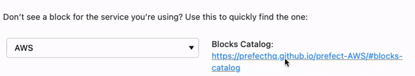 Add a short blurb on the Prefect Blocks UI page linking to Collections Catalog · Issue #8211 ...