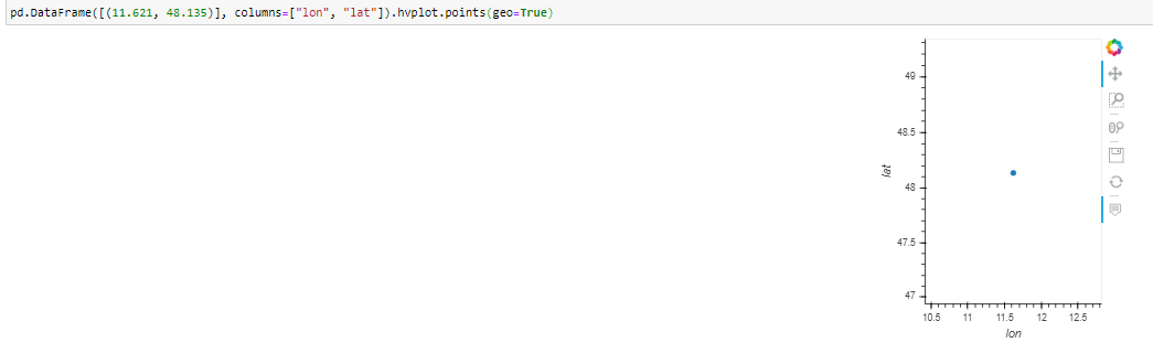 Hvplot With Option Geotrue Leads To Valueerror Cannot Convert Float Nan To Integer · Issue