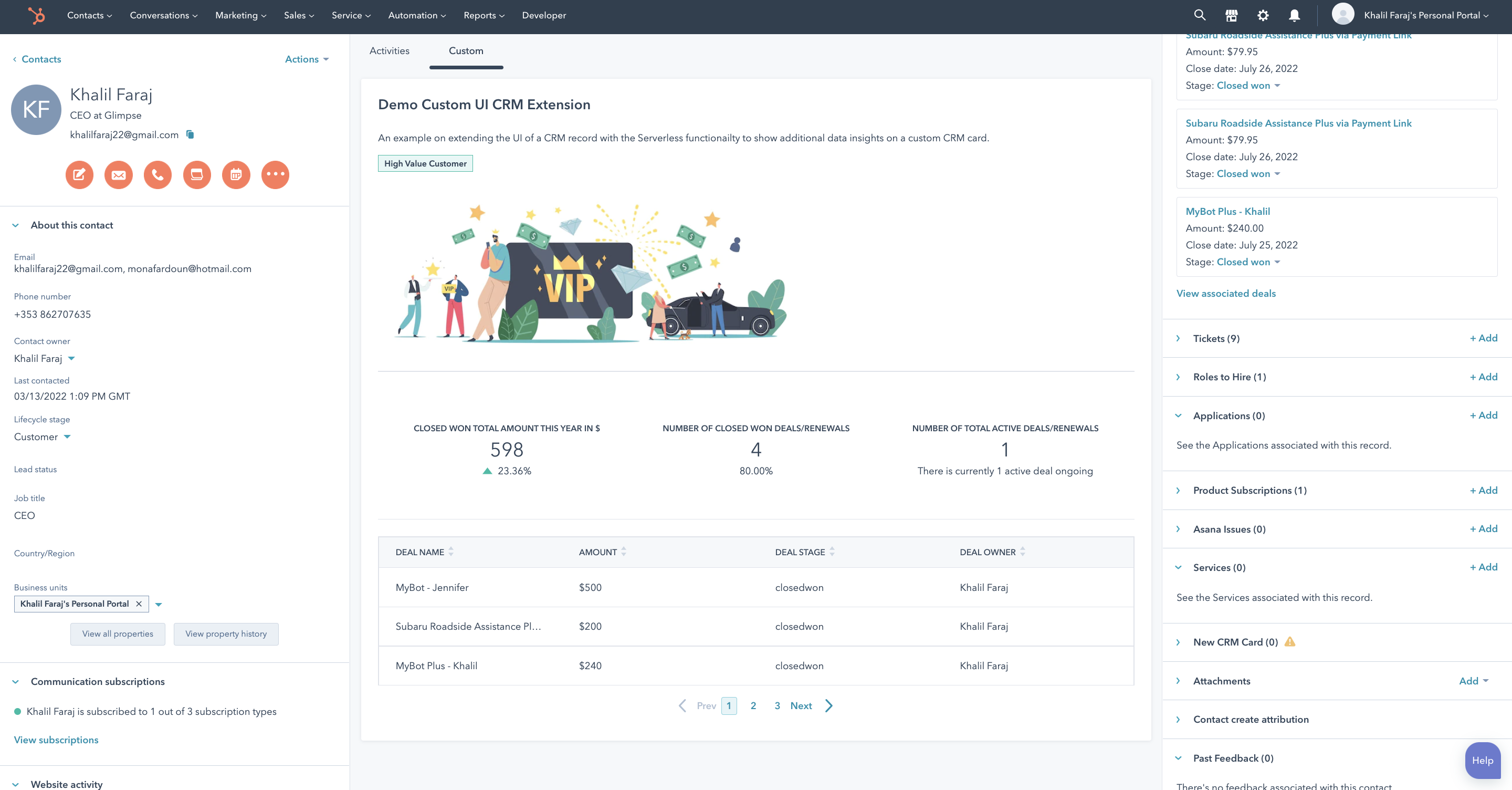 GitHub Kif01 HubSpot UI Extension Demo This Is An Example On Using 