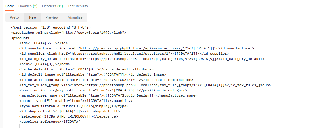 WS : Products - The response of the GET request has not defined the field `new` · Issue #33429 ...