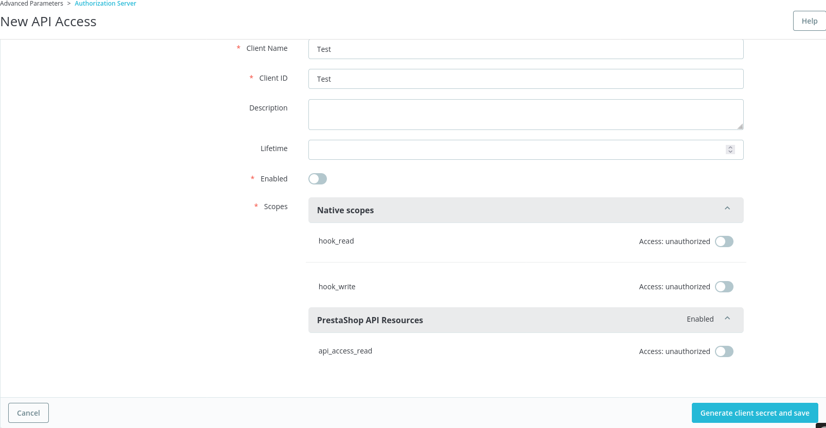 Authorization Server : Error with the "Regenerate client secret" link : No route found · Issue ...