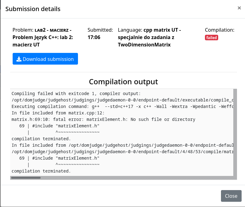Add Possibility Of Extending Error View · Issue 1564 · Domjudge Domjudge · Github