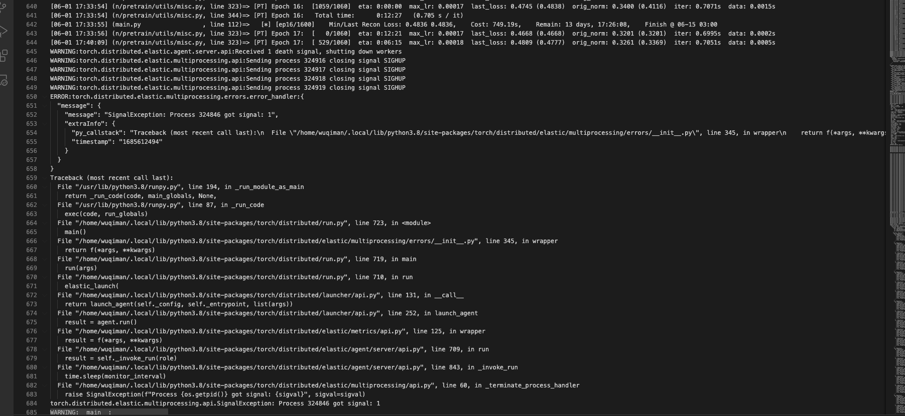 训练问题 · Issue 48 · Keyu Tian Spark · Github