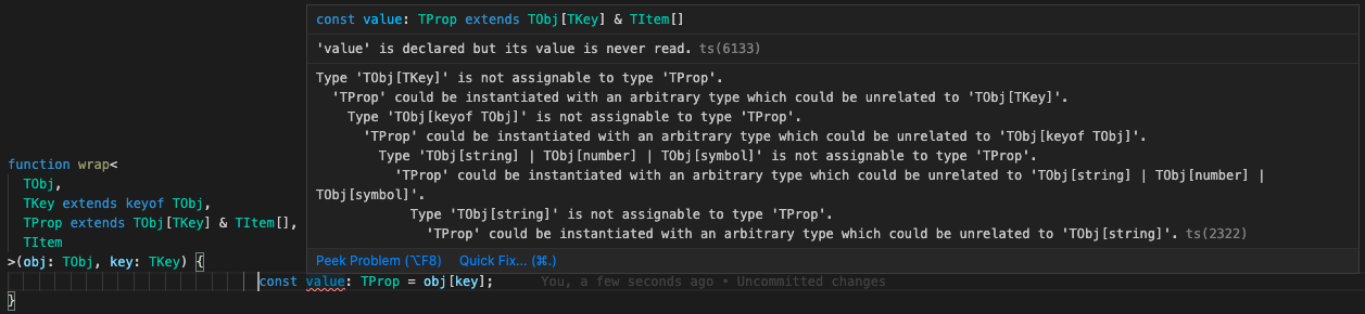 Generic Constraints To Property Of Type · Issue 40627 · Microsofttypescript · Github