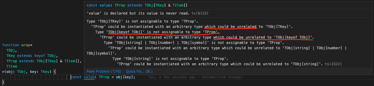Generic Constraints To Property Of Type · Issue 40627 · Microsofttypescript · Github
