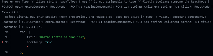 Error Toc Sidebar Backtotop Type Error · Issue 2263 · Shudingnextra · Github