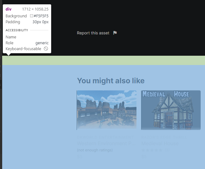 [Broken Website] Unity Asset Store · Issue #5086 · darkreader/darkreader · GitHub