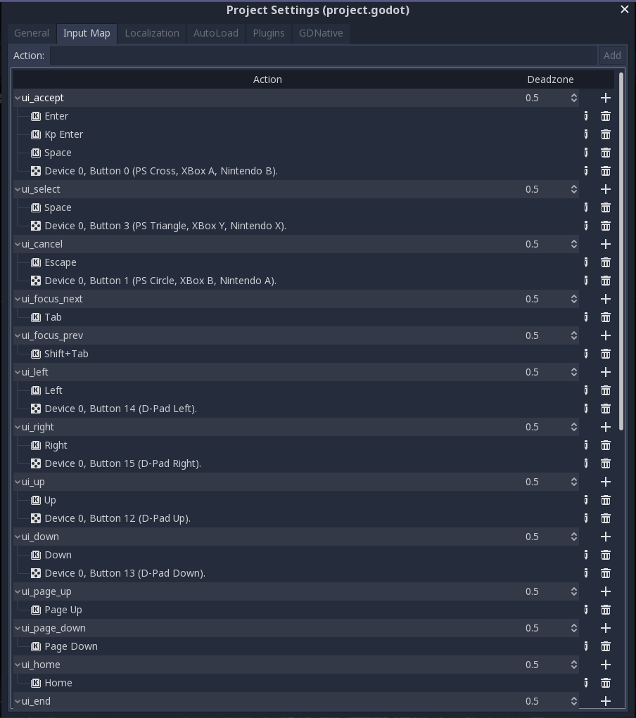 Input map action reordering · Issue #16833 · godotengine/godot · GitHub