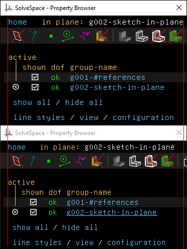 Button click area is shifted left of icon · Issue #681 · solvespace/solvespace · GitHub