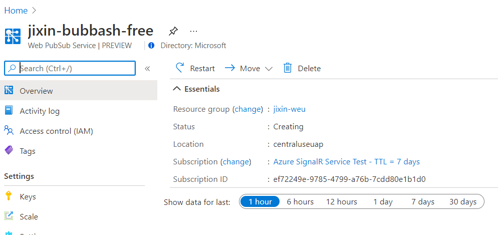 by Jialin - Bug Bash - Round 1 · Issue #21 · Azure/azure-webpubsub · GitHub