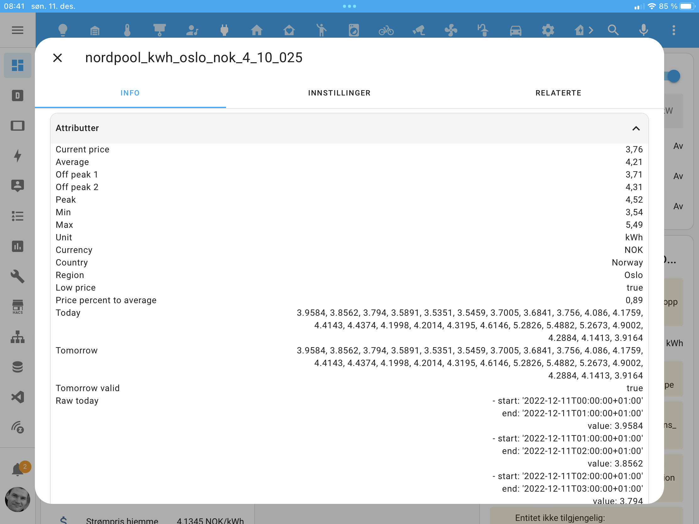 Tomorrow’s prices not removed at midnight · Issue #235 · custom-components/nordpool · GitHub