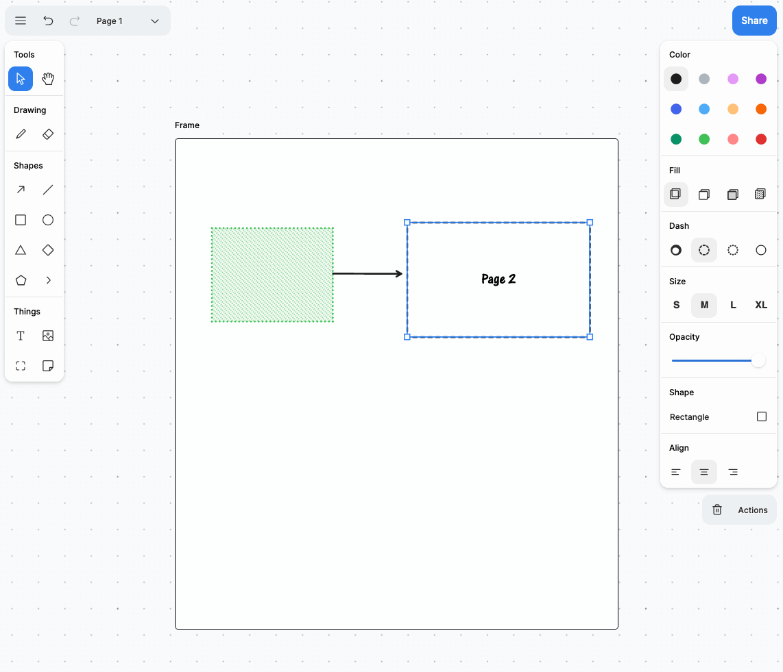 [feature] Drill down diagrams by just adding hyperlinks on shapes to the different pages · Issue ...