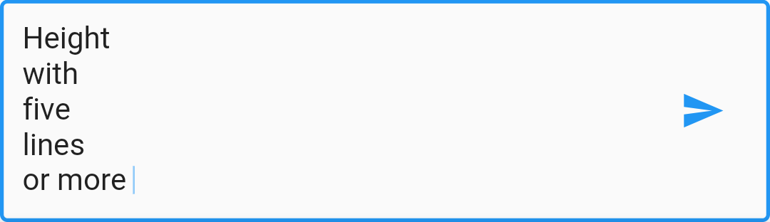 TextField MaxLines 0 Initial Height To 1 Issue 15946 Flutter 