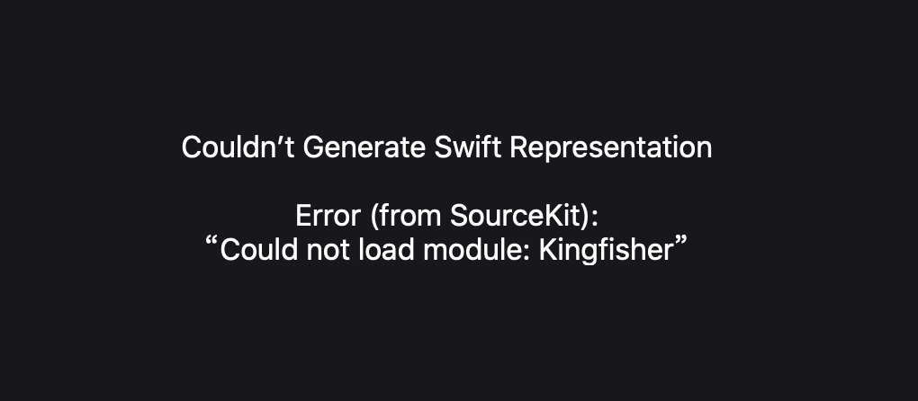 Xcode12.3 could not load module:kingfisher · Issue #1654 · onevcat/Kingfisher · GitHub