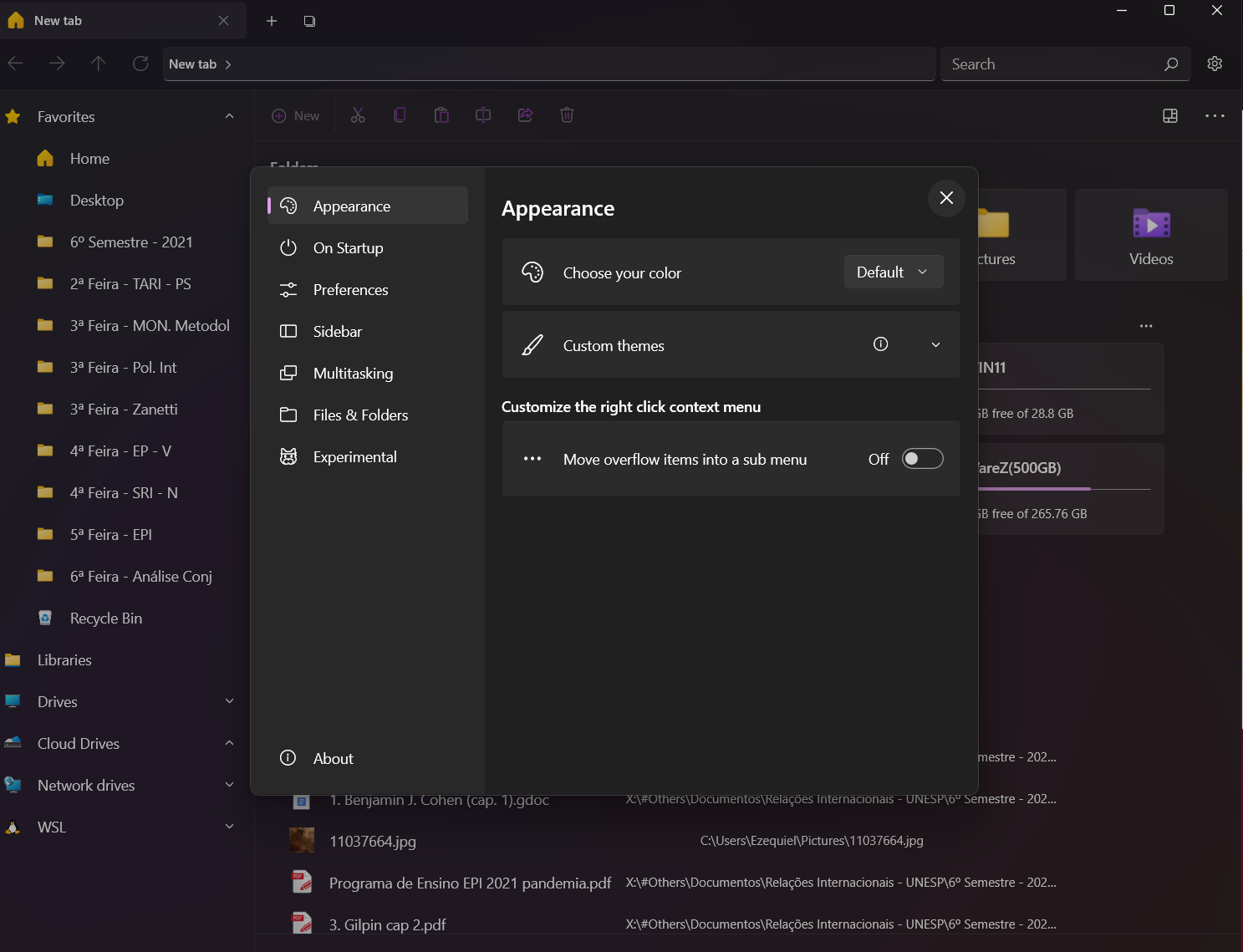 Make the "Preferences" window movable · Issue #6486 · files-community/Files · GitHub