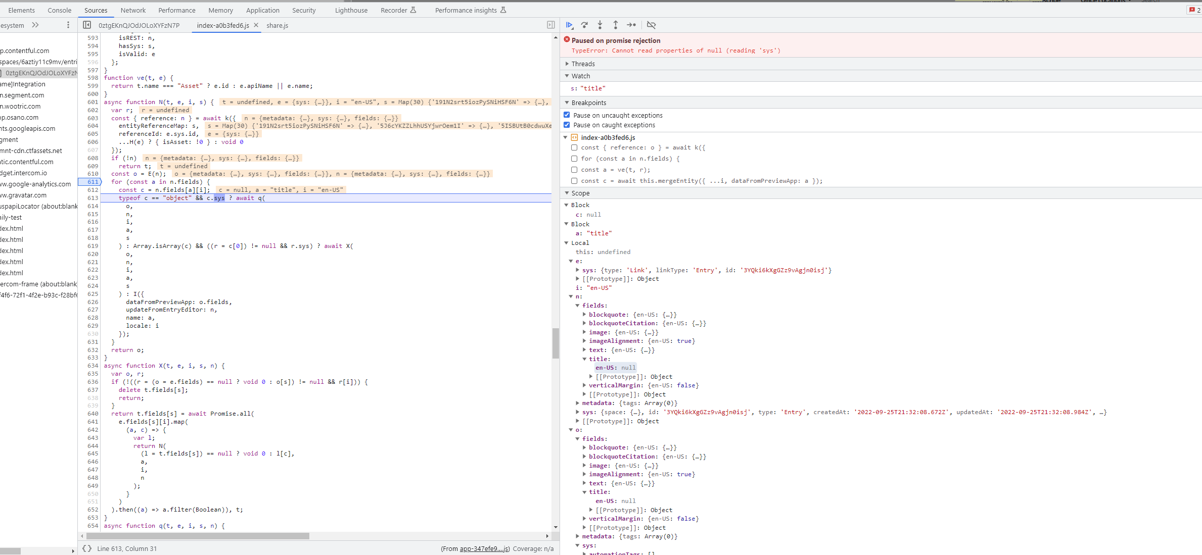 Cannot read properties of null · Issue #161 · contentful/live-preview · GitHub