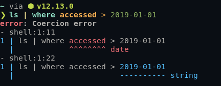Document Nu date usage in where · Issue #1024 · nushell/nushell · GitHub