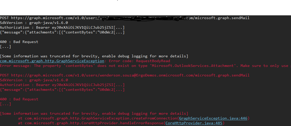 Not Able To Send Attachment With This Api V10mesendmail · Issue