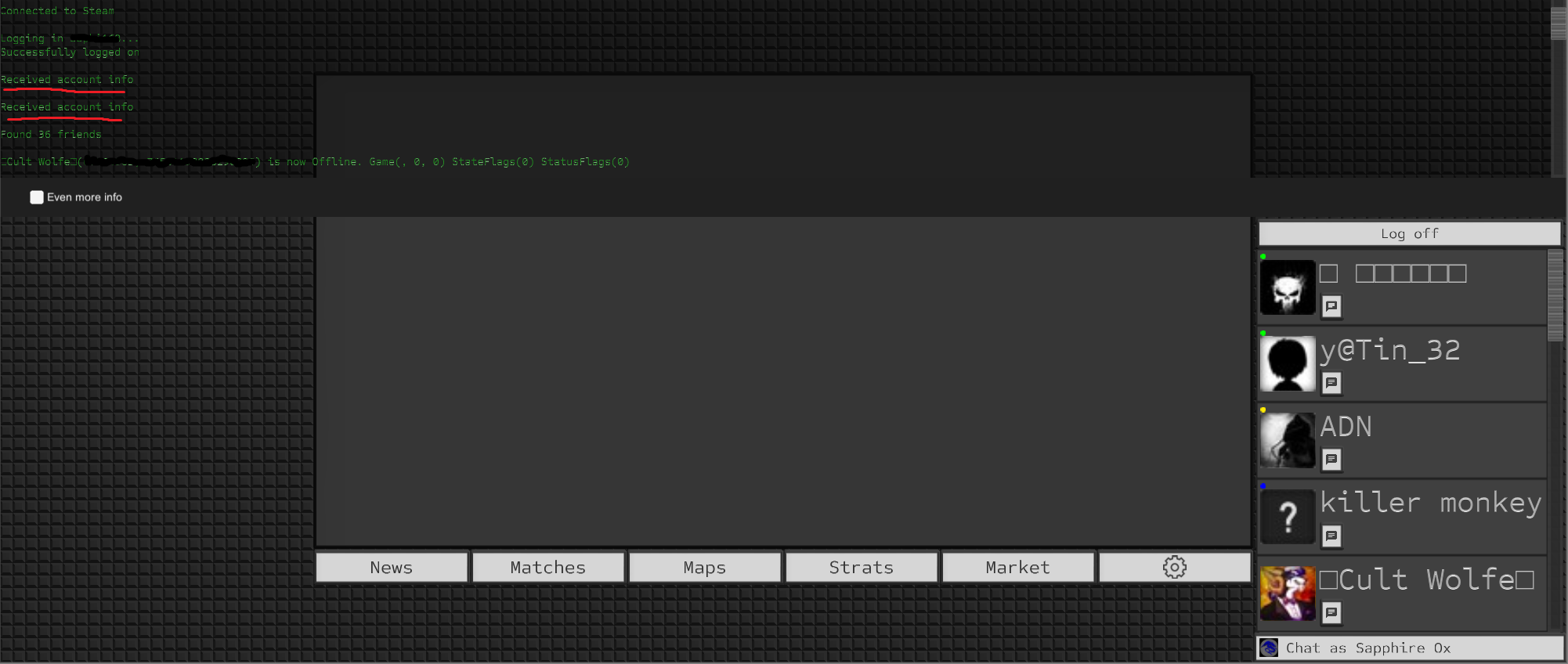 OnAccountInfo callback print 2 times · Issue #659 · SteamRE/SteamKit · GitHub