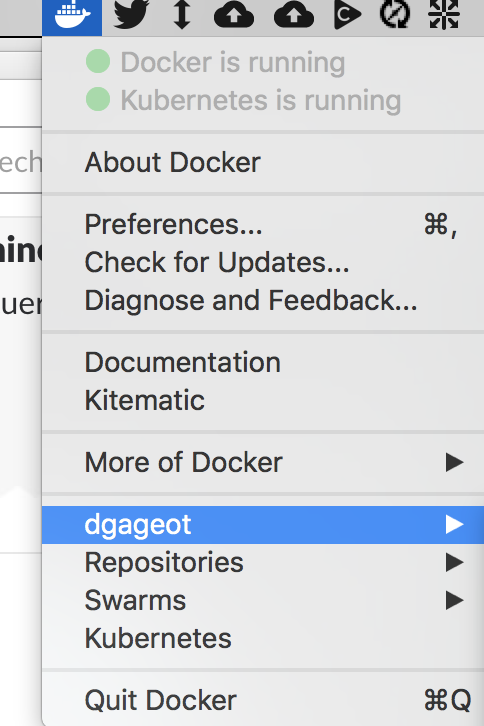 Kubernetes Context Selector Doesnt Work · Issue 2495 · Dockerfor Mac · Github