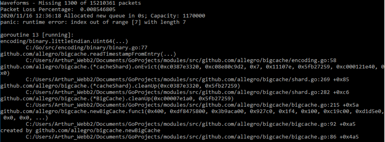 Panic Runtime Error Index Out Of Range [7] With Length 7 · Issue 254