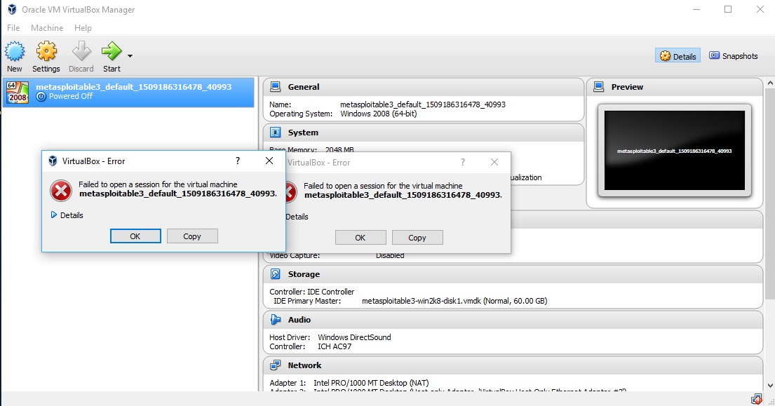 Issue with build for VMWare Workstation 11 · Issue #198 · rapid7/metasploitable3 · GitHub