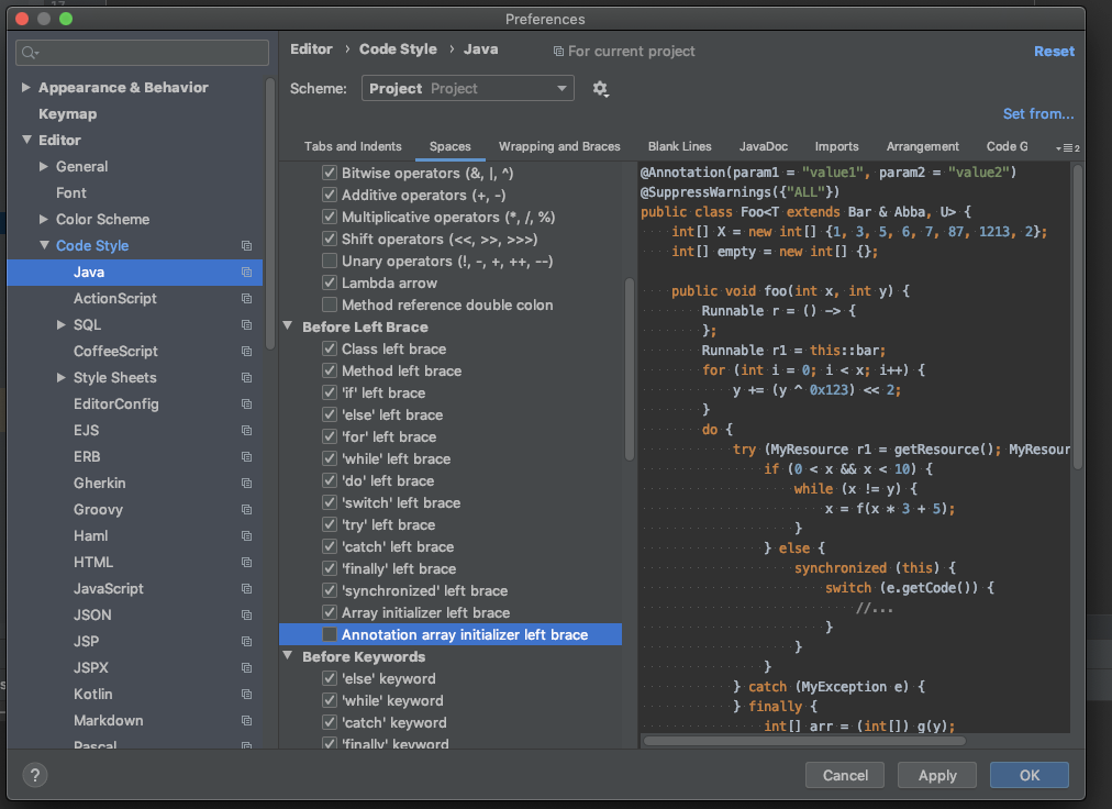 Checkstyle Plugin Don T Work Properly With Annotations In Intelij · Issue 484 · Jshiell