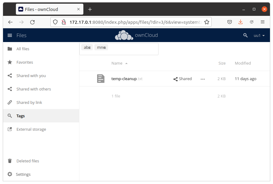 Remove button overlays item name in multi-select boxes · Issue #39559 · owncloud/core · GitHub