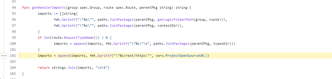 go-zero@v1.3.9 The generated xxxhandler.go references httpx twice! /go-zero@v1.3.9 生成的 ...