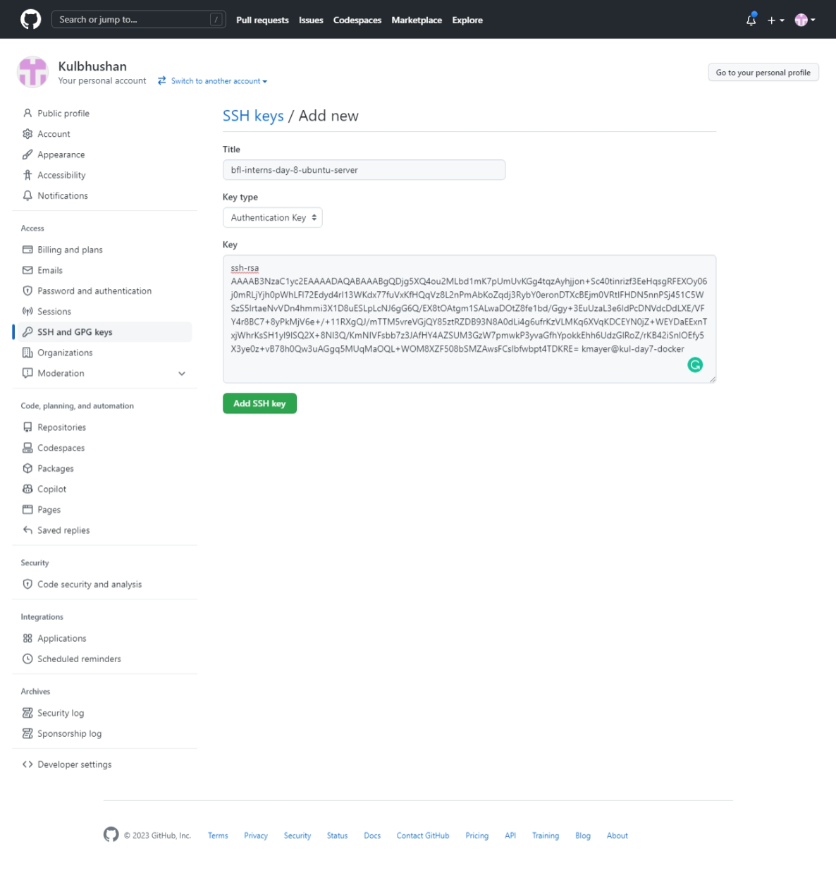 Working with GITHUB · kmayer10 bfl-interns · Discussion #1 · GitHub