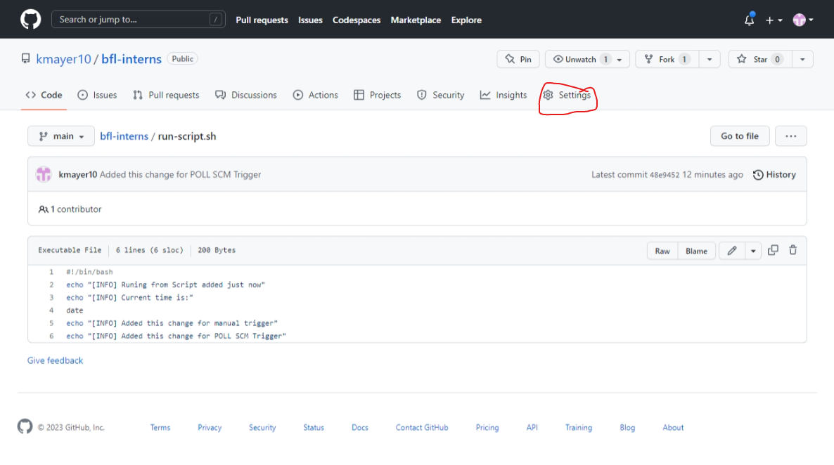 Working with Jenkins · kmayer10 bfl-interns · Discussion #4 · GitHub