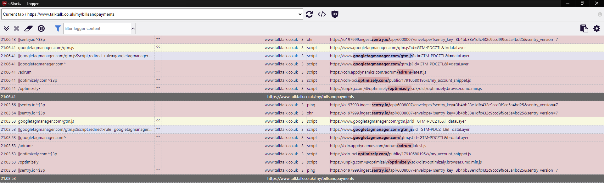 talktalk.co.uk: breakage · Issue #11934 · uBlockOrigin/uAssets · GitHub