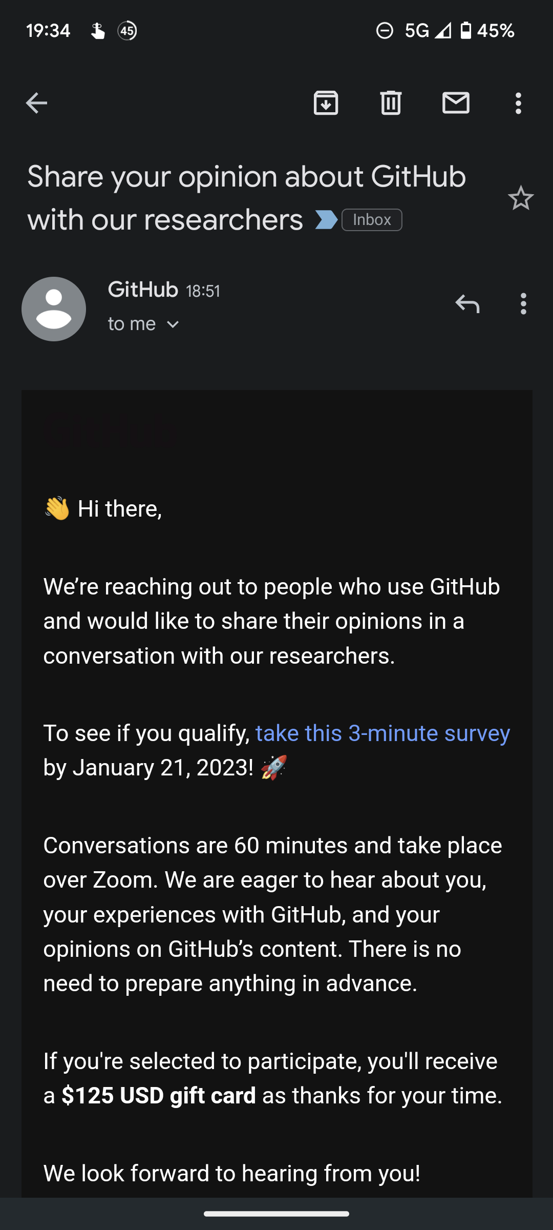 Is this email from GitHub spam · community · Discussion #43417 · GitHub