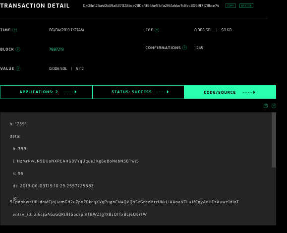 transaction tab(s) data store, API + frontend support · Issue #334 · solana-labs/networkexplorer ...