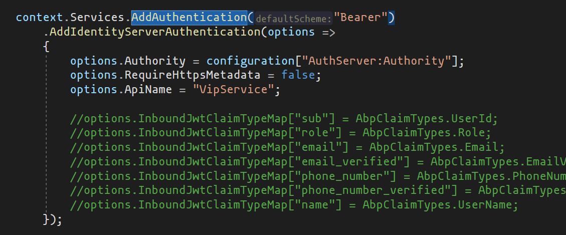 ICurrentUser all property is null · Issue #2160 · abpframework/abp · GitHub