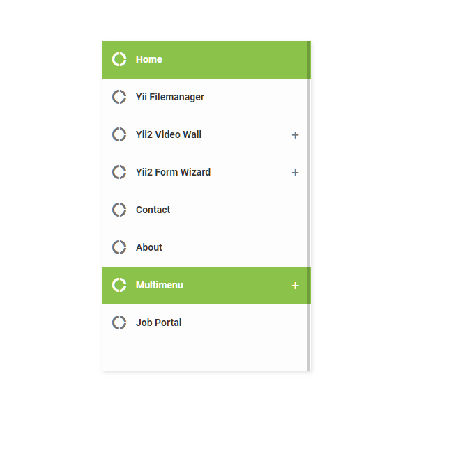 Add customization option for the Left Nav Menu · Issue #2 ...