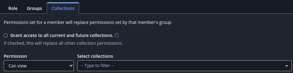 Cannot add collections to accounts · Issue #2906 · bitwarden/server · GitHub