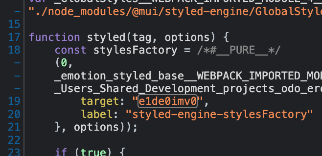 [styled-engine] `className` did not match SSR with emotion, caused by `styled` factory · Issue ...