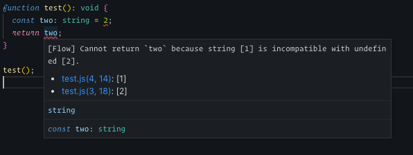 It only works before save · Issue #289 · flow/flow-for-vscode · GitHub