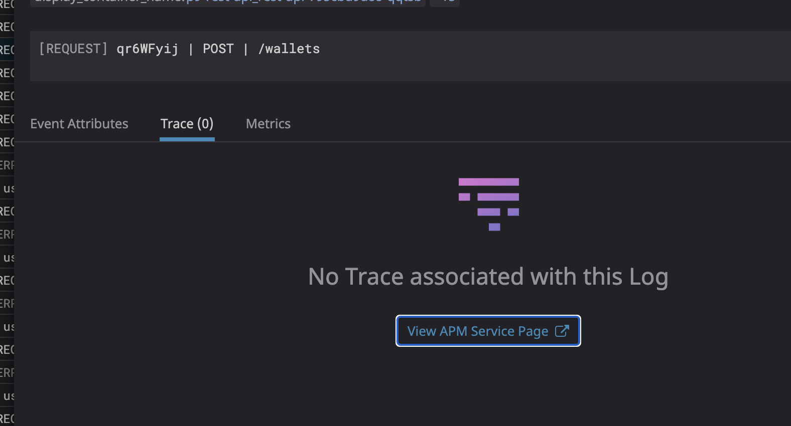 trace_id not injected, only span_id · Issue #1081 · DataDog/dd-trace-js ... trace_id not injected, only span_id · Issue #1081 · DataDog/dd-trace-js ...