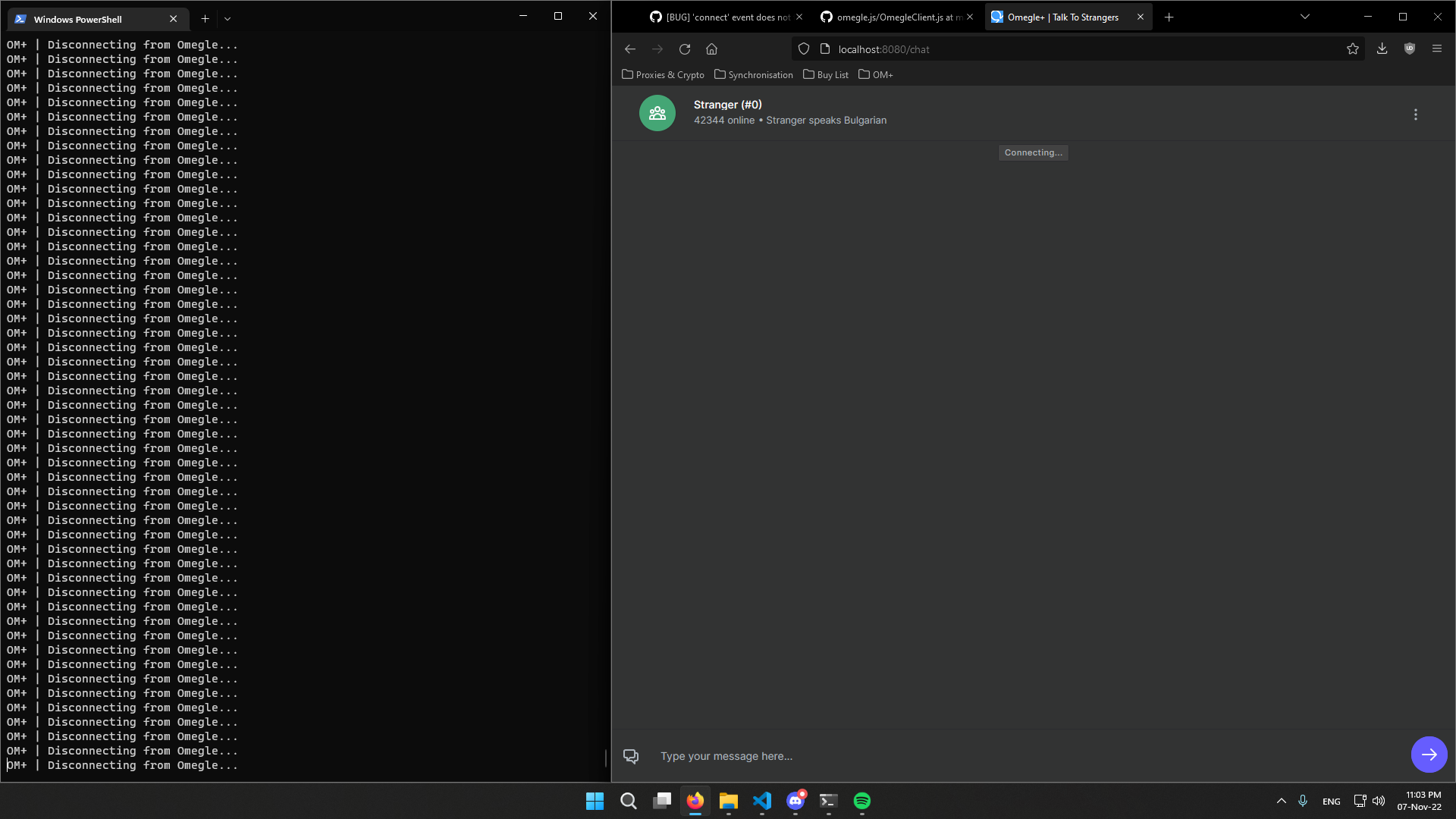 [BUG] Event Issued Part #2 & More · Issue #2 · qxb3/omegle.js · GitHub