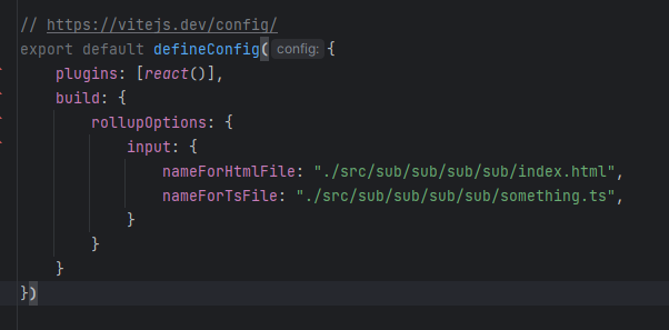 Output name for html-files ignored · Issue #13386 · vitejs/vite · GitHub