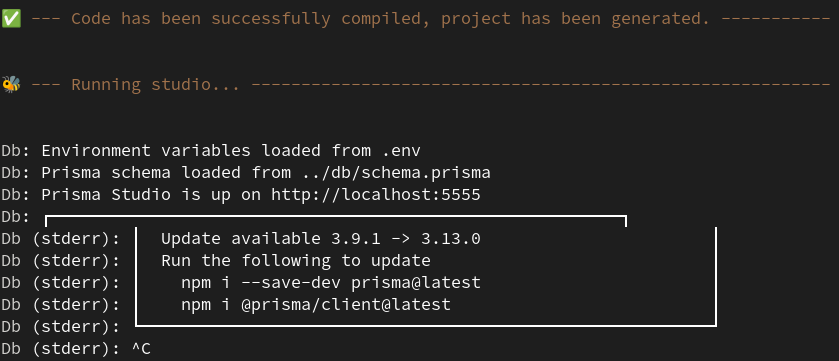 When Wasp forwards CLI output from subprocesses, it is late one line with (stderr) label · Issue ...