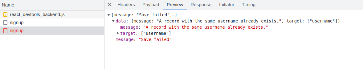 Improve the error messaging on Login & Signup · Issue #1114 · wasp-lang/wasp · GitHub