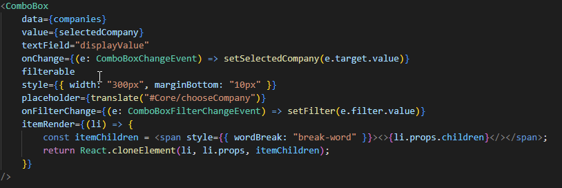 Type Problems In Itemrender In Combobox Adn Dropdownlist With React 18 · Issue 1347 · Telerik 